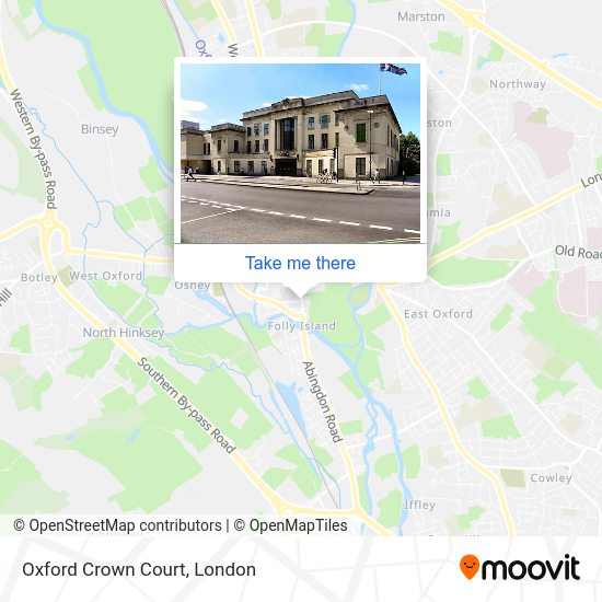 How to Get to Oxford Crown Court by Bus or Train?