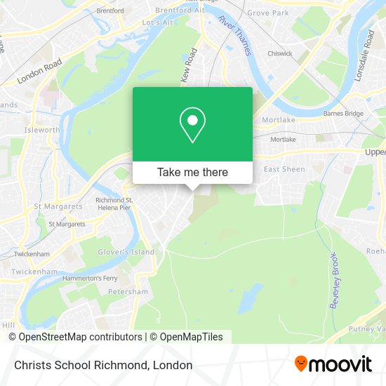 How to Get to Christs School Richmond by Bus, Train or Tube?