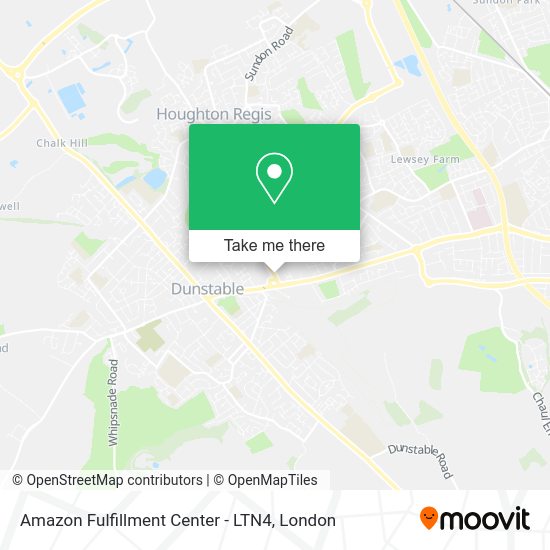 How to Get to Amazon Fulfillment Center - LTN4 in Central Bedfordshire ...