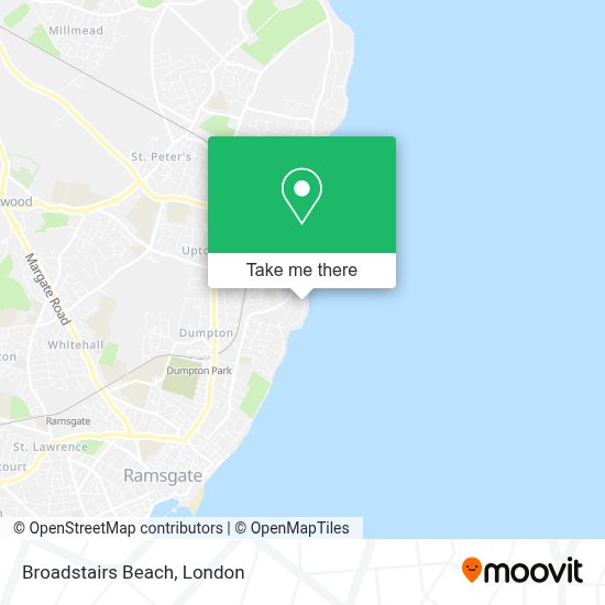 How to Get to Broadstairs Beach by Bus or Train?