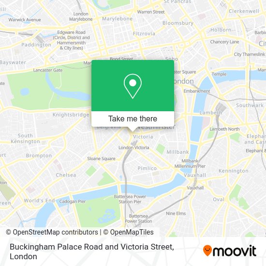 How to Get to Buckingham Palace Road and Victoria Street in Westminster ...