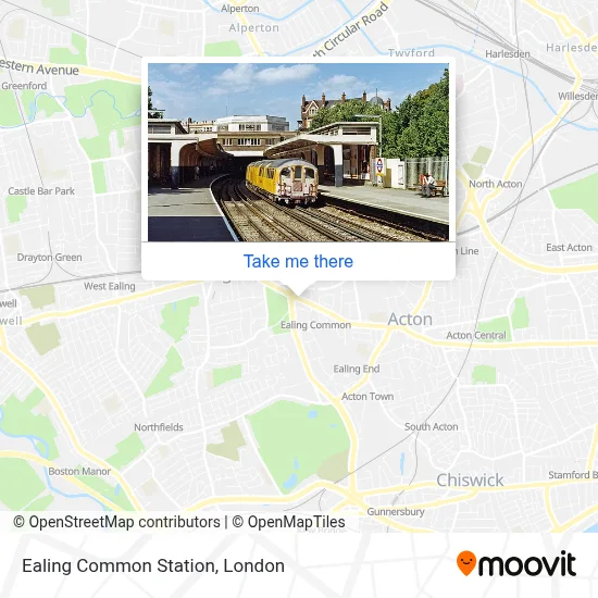 How to Get to Ealing Common Station by Bus, Tube or Train?
