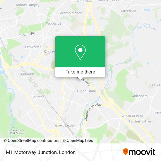 How to Get to M1 Motorway Junction in Watford by Bus, Tube or Train?