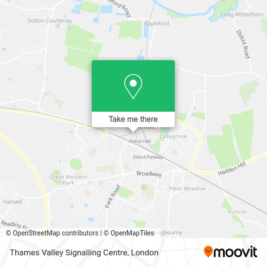 How to Get to Thames Valley Signalling Centre in South Oxfordshire by ...