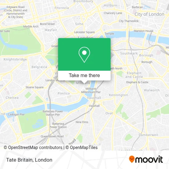 How to Get to Tate Britain in Pimlico by Bus, Train, Tube or DLR?