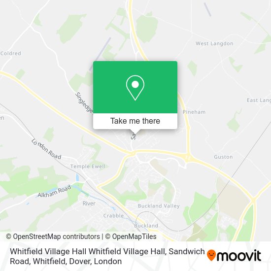 How to Get to Whitfield Village Hall Whitfield Village Hall, Sandwich ...