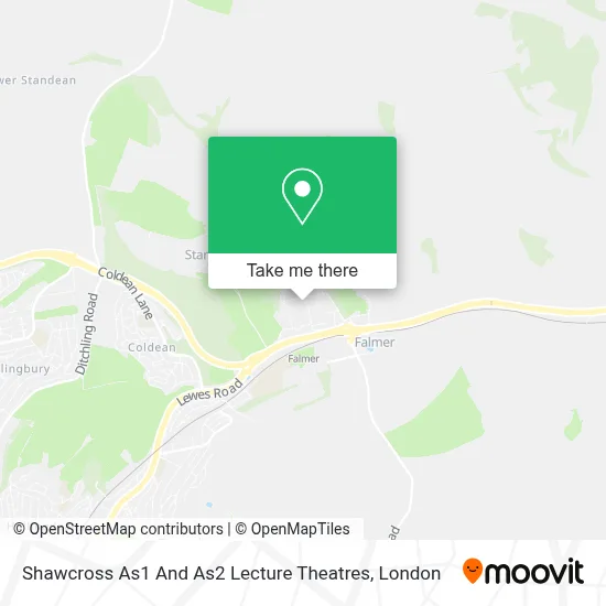 How to Get to Shawcross As1 And As2 Lecture Theatres in Brighton And ...