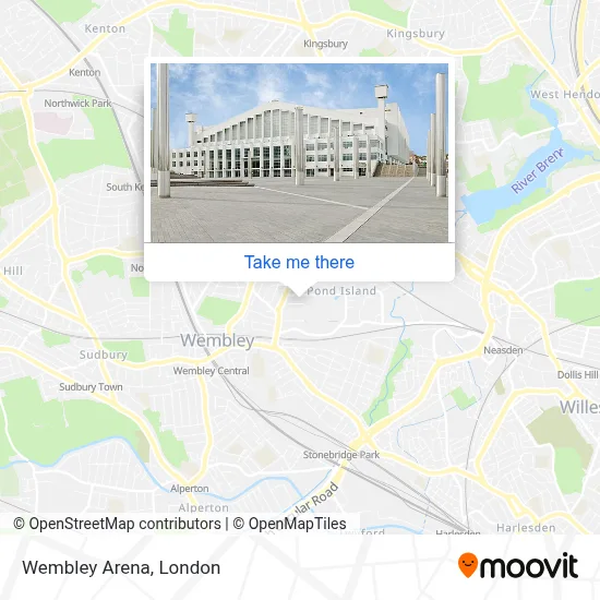How to Get to Wembley Arena by Bus, Tube or Train?