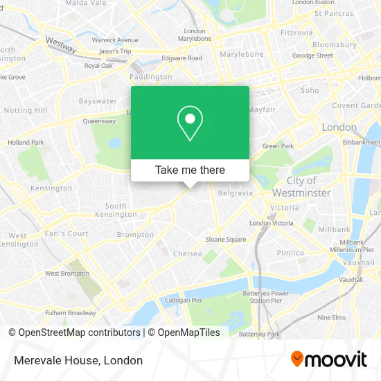 How to Get to Merevale House in Knightsbridge by Bus, Tube or Train?