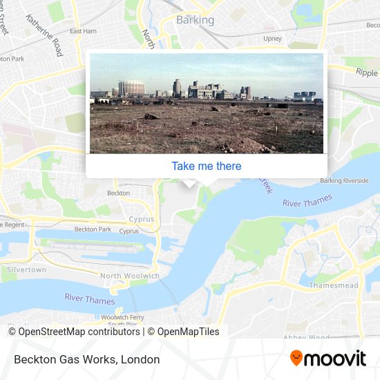 How to Get to Beckton Gas Works by Bus, Tube, Train or DLR?