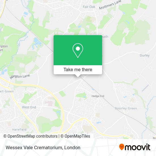 How to Get to Wessex Vale Crematorium in London by Train or Bus?