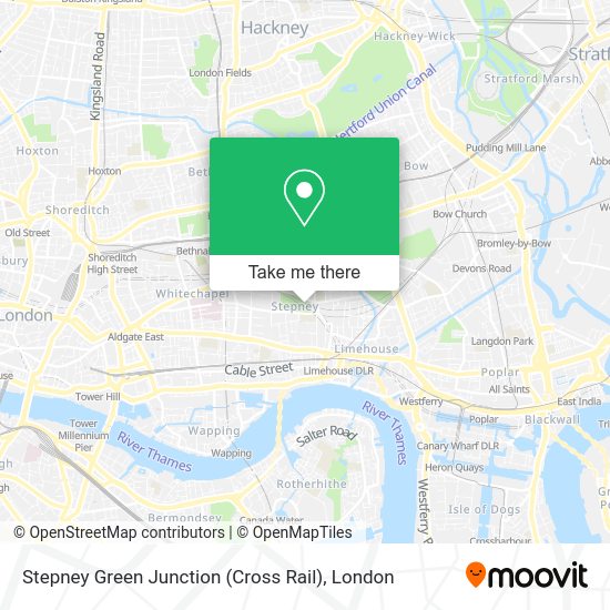 How to get to Stepney Green Junction (Cross Rail) by Tube, Bus, Train ...