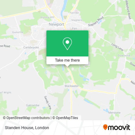 How to get to Standen House in London by train or bus?