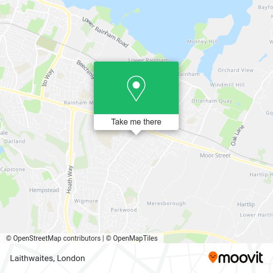 How to get to Laithwaites in Rainham (Kent) by bus, train or Tube?