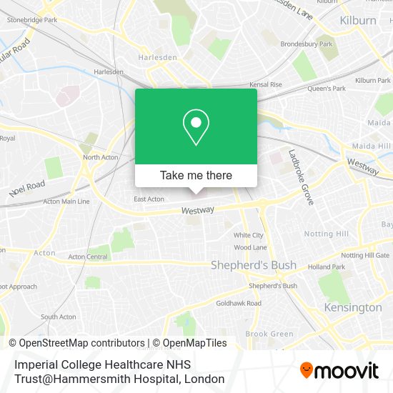 How to Get to Imperial College Healthcare NHS Trust@Hammersmith ...