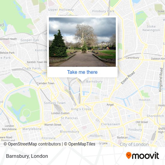 How to Get to Barnsbury by Bus, Tube, Train or DLR?