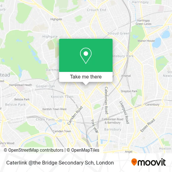 How to Get to Caterlink @the Bridge Secondary Sch in Holloway by Bus ...