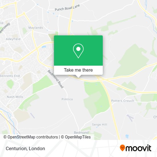 How to Get to Centurion in St Albans by Bus or Train?