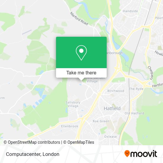 How to Get to Computacenter in Hatfield (Herts) by Bus or Train?