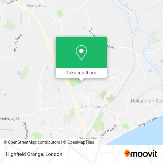 How to Get to Highfield Grange in Tendring by Bus or Train?