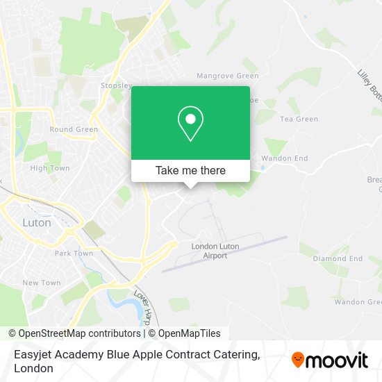 How to Get to Easyjet Academy Blue Apple Contract Catering in Luton by ...