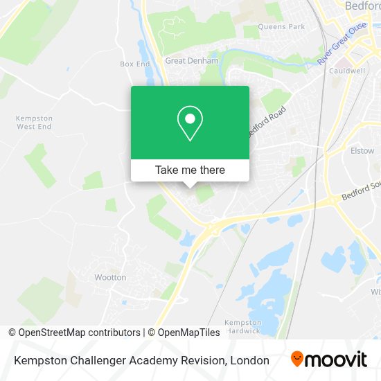 How to Get to Kempston Challenger Academy Revision in Bedford by Bus or ...