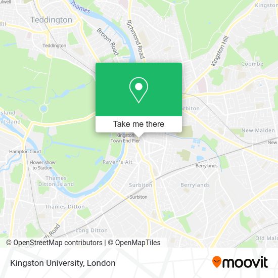 How to Get to Kingston University by Bus, Train or Tube?