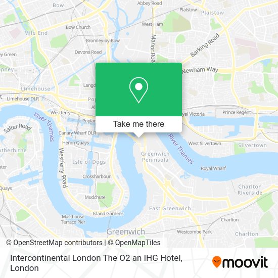 How to Get to Intercontinental London The O2 an IHG Hotel in North ...