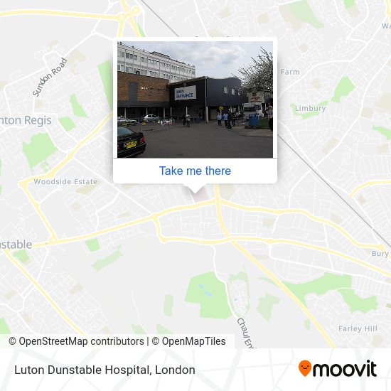 How to Get to Luton Dunstable Hospital by Bus or Train?