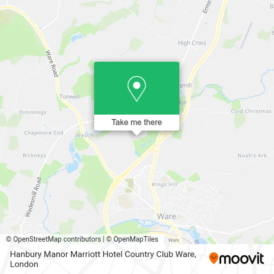How to Get to Hanbury Manor Marriott Hotel Country Club Ware in East ...