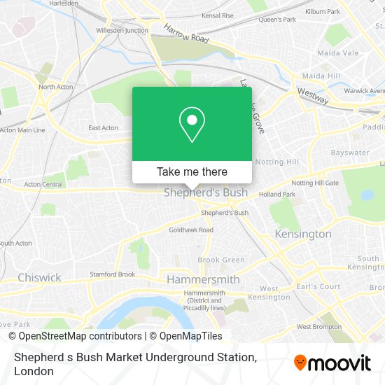 How to get to Shepherd s Bush Market Underground Station in Shepherd'S ...