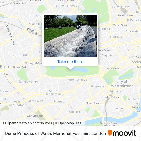 How to Get to Diana Princess of Wales Memorial Fountain in ...