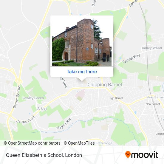 How to Get to Queen Elizabeth s School in Barnet by Bus, Train or Tube?