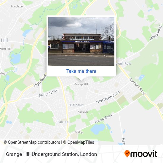 How to Get to Grange Hill Underground Station in Epping Forest by Bus ...