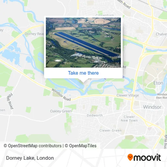 How to Get to Dorney Lake in South Bucks by Bus or Train?