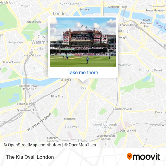 How to Get to The Kia Oval by Bus, Tube, Train or DLR?