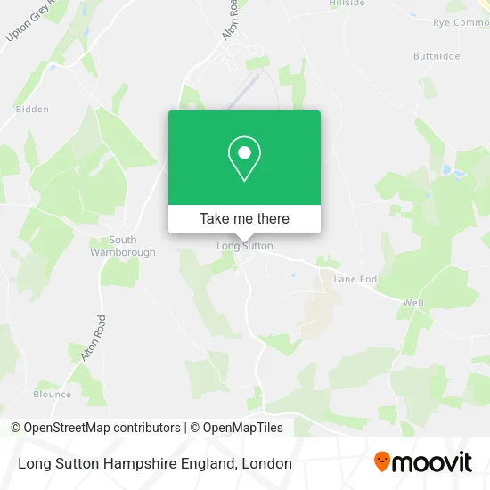 How to Get to Long Sutton Hampshire England in Hart by Bus or Train?