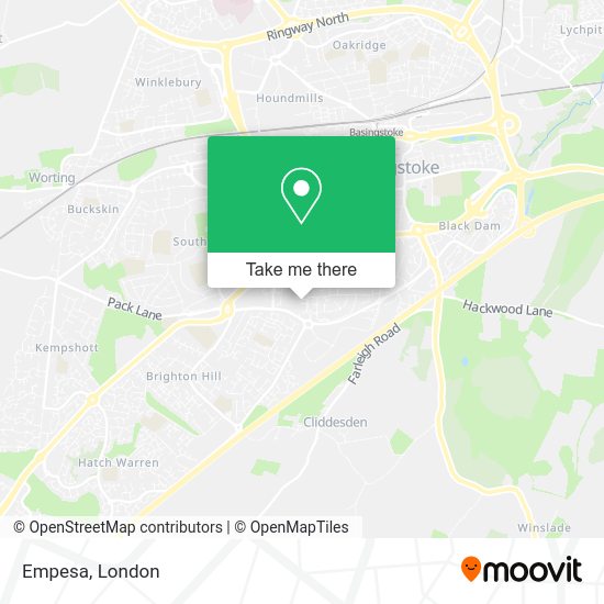 How to Get to Empesa in Basingstoke by Bus or Train?