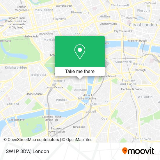 How to Get to SW1P 3DW in Westminster by Bus, Tube or Train?