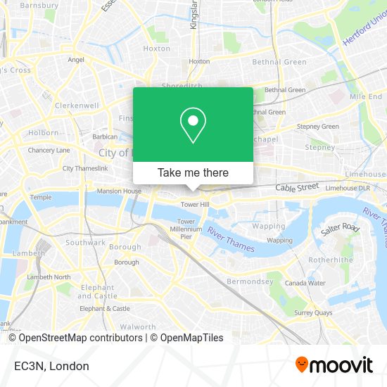 How to Get to EC3N in City Of London by Tube, Bus or Train?