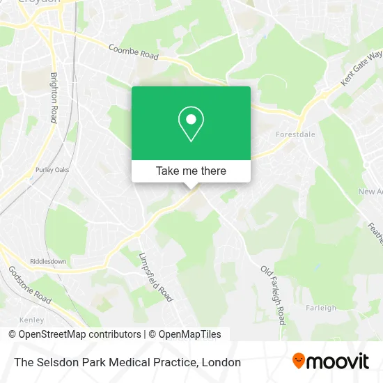 How to Get to The Selsdon Park Medical Practice by Bus, Train or Tramlink?