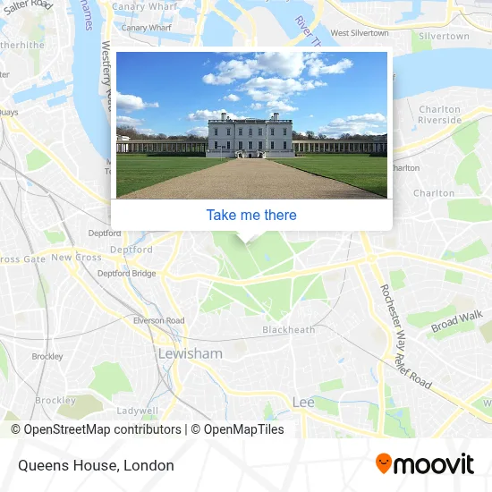 How to Get to Queens House in Greenwich by Bus, Train, Tube or DLR?