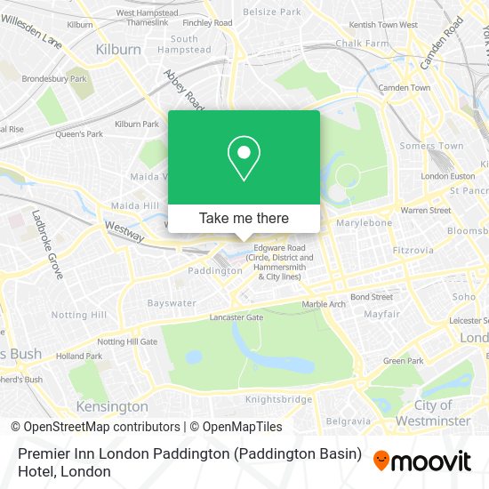 How to Get to Premier Inn London Paddington (Paddington Basin) Hotel by Bus, Tube or Train?