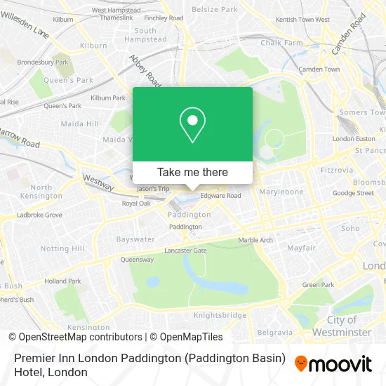 How to Get to Premier Inn London Paddington (Paddington Basin) Hotel by ...