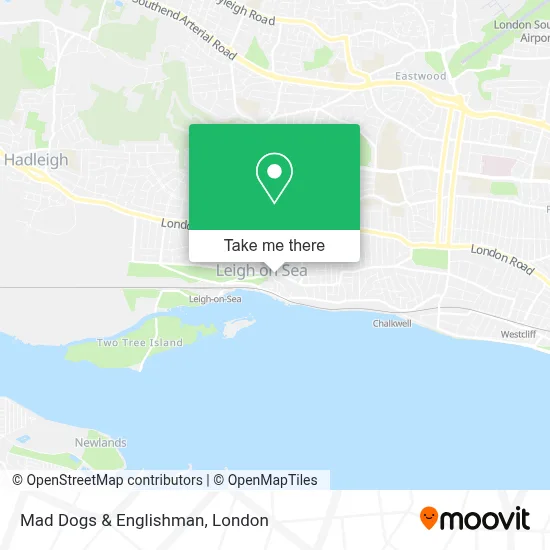 How to Get to Mad Dogs & Englishman in Southend-On-Sea by Train or Bus?