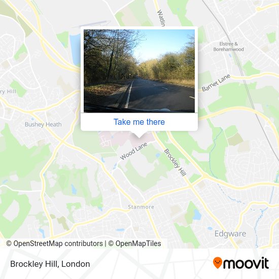 How to Get to Brockley Hill in Stanmore by Bus, Tube or Train?