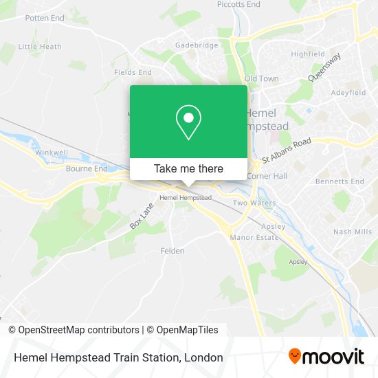 How to Get to Hemel Hempstead Train Station by Bus or Train?