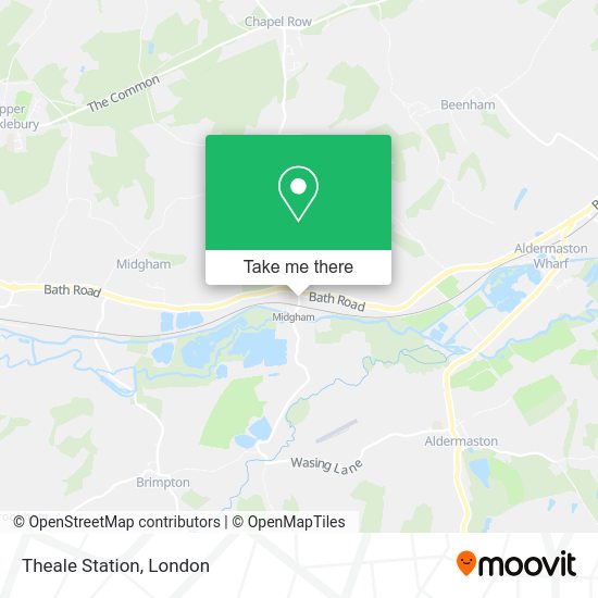 How to Get to Theale Station in West Berkshire by Train or Bus?