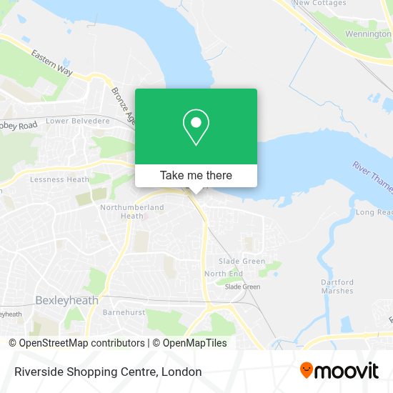 How to Get to Riverside Shopping Centre in Erith by Bus or Train?