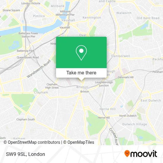 How to Get to SW9 9SL in Brixton by Train, Bus or Tube?
